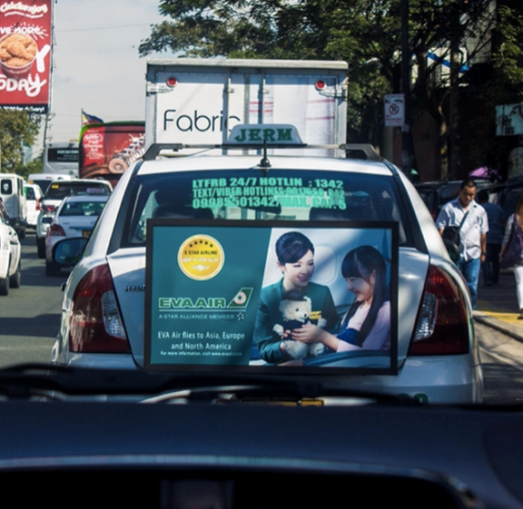 Bebo Taxi Advertising